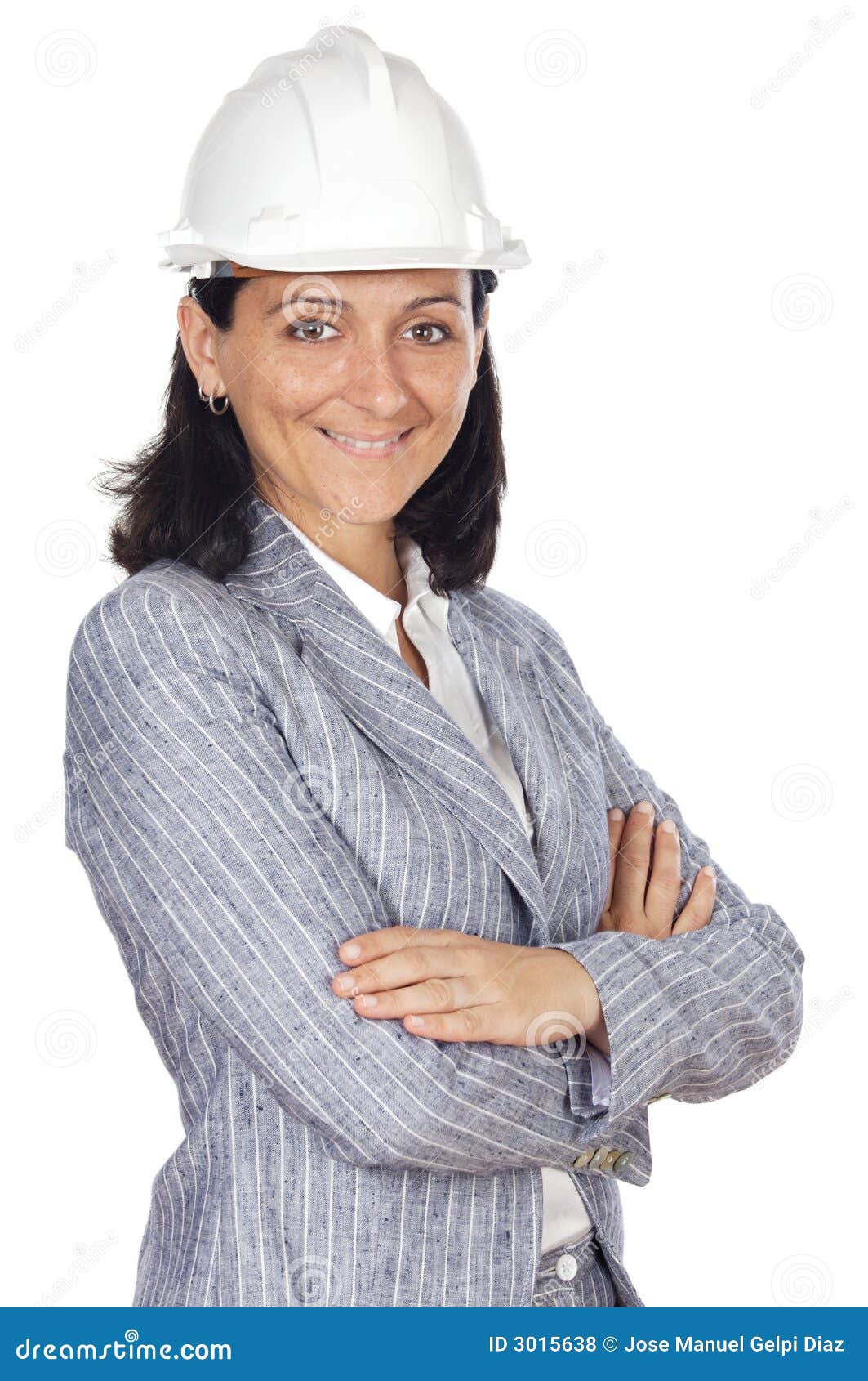 Attractive young engineer stock photo. Image of beauty - 3015638