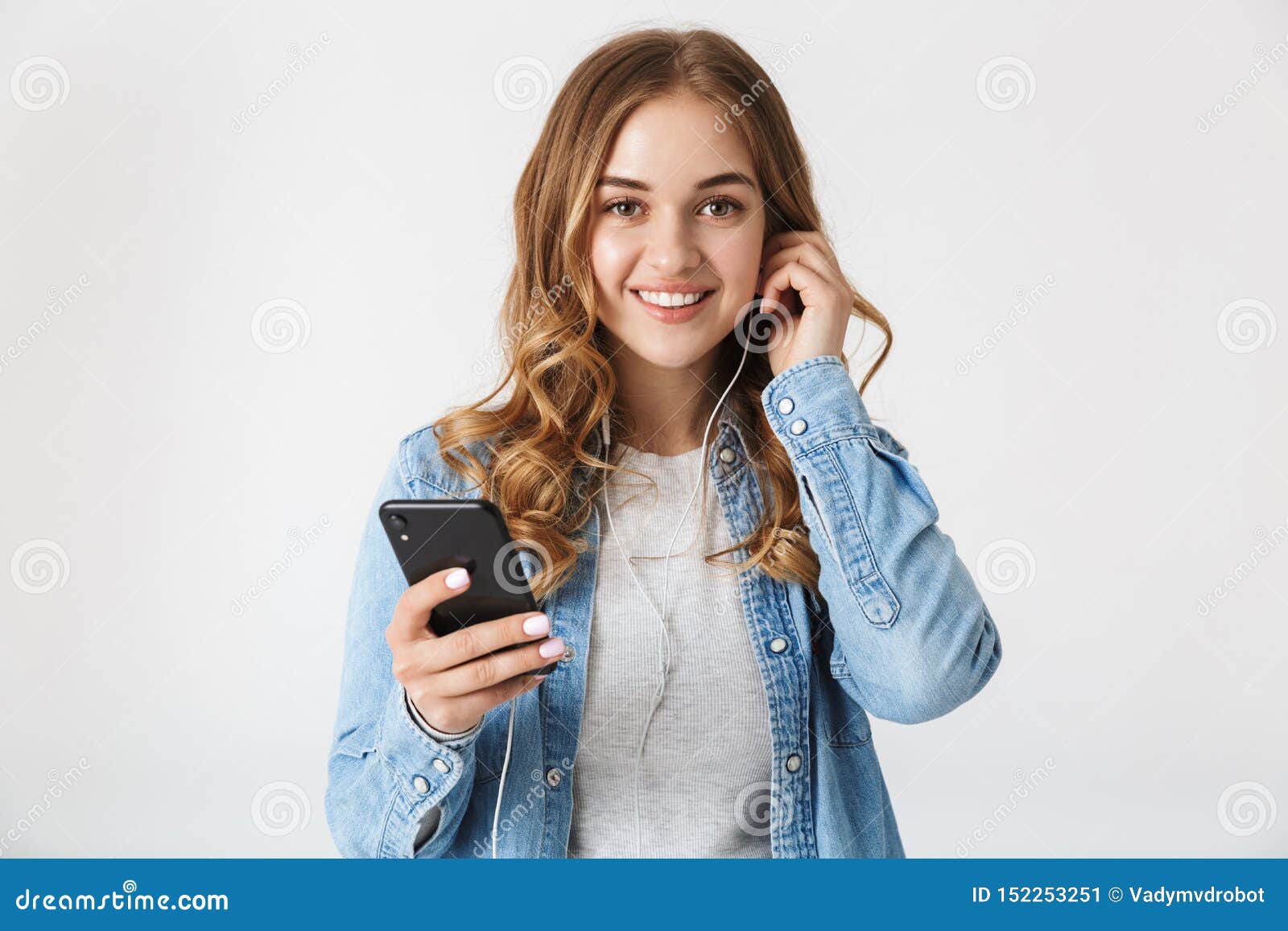 Attractive Young Girl Standing Isolated Over White Stock Image - Image ... Attractive Young Girl Standing Isolated Over White Stock Image - Image ...