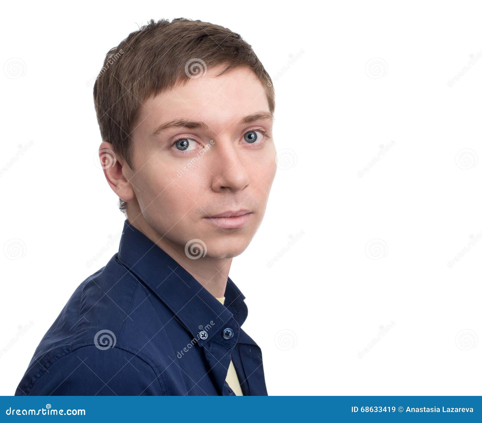Attractive young man stock image. Image of adult, thinking - 68633419