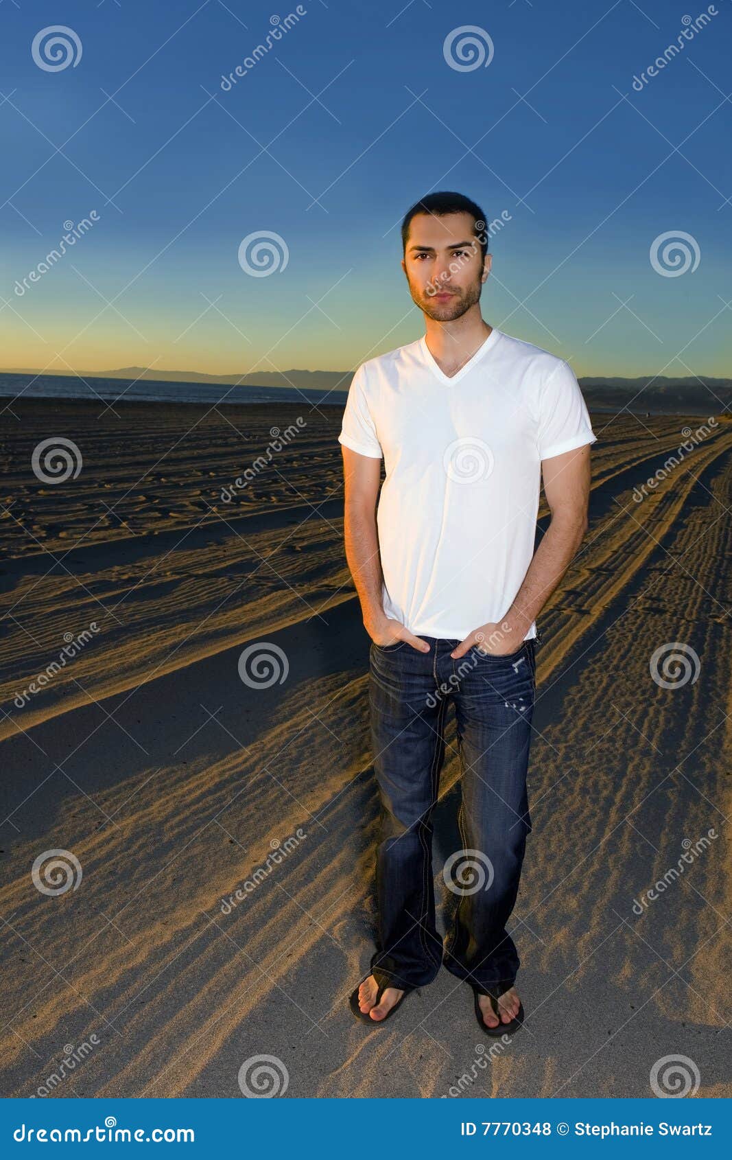 Attractive Young Man Standing Stock Photo - Image of handsome, body ...