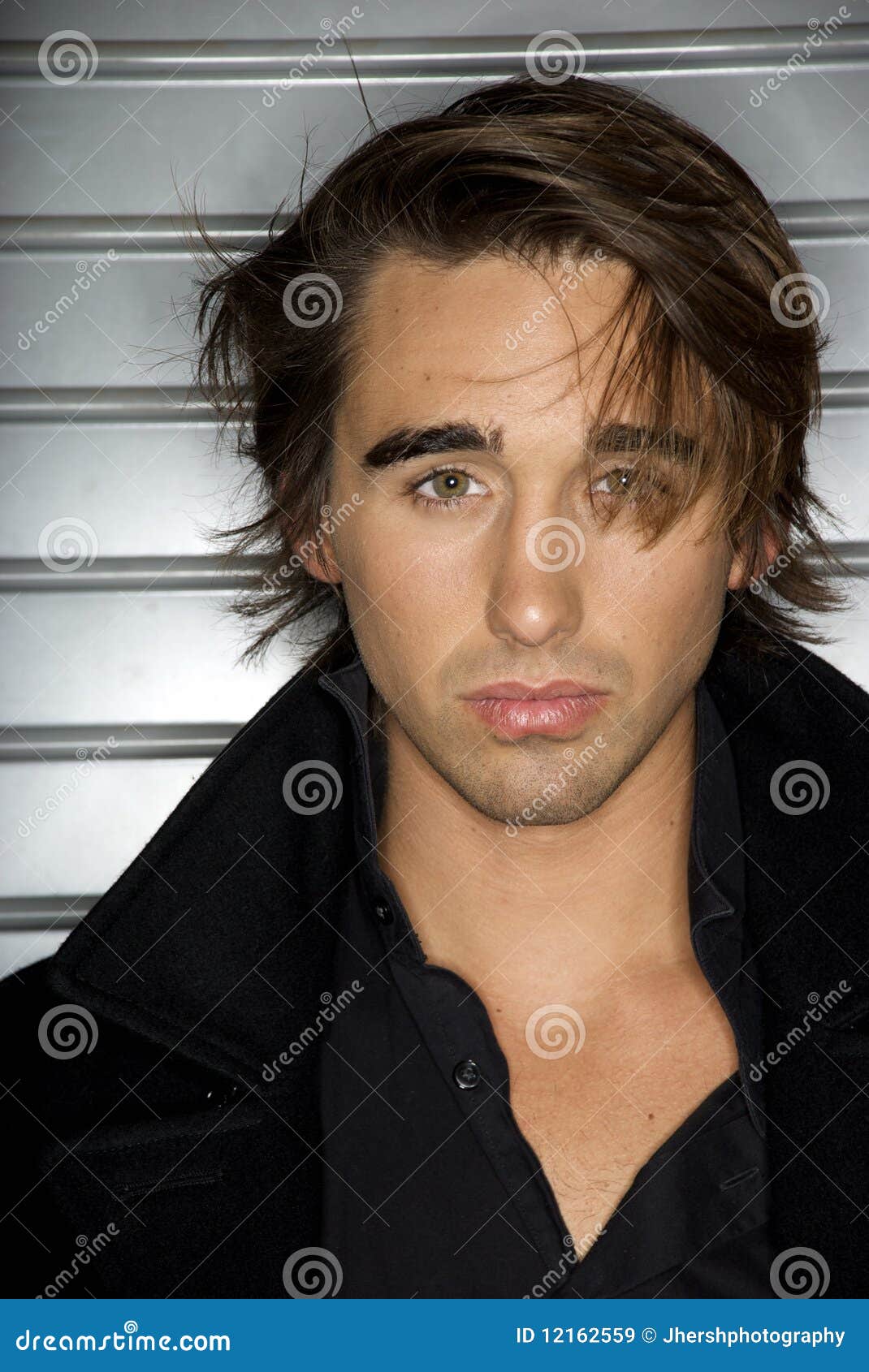 Attractive Young Metropolitan Man Stock Image - Image of coat, young ...