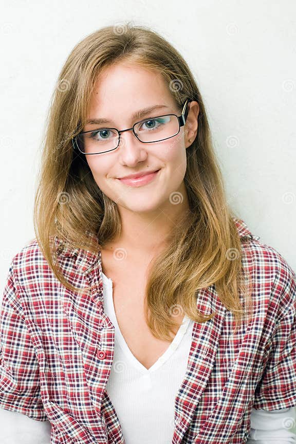 Attractive young student. stock photo. Image of cheerful - 21207646