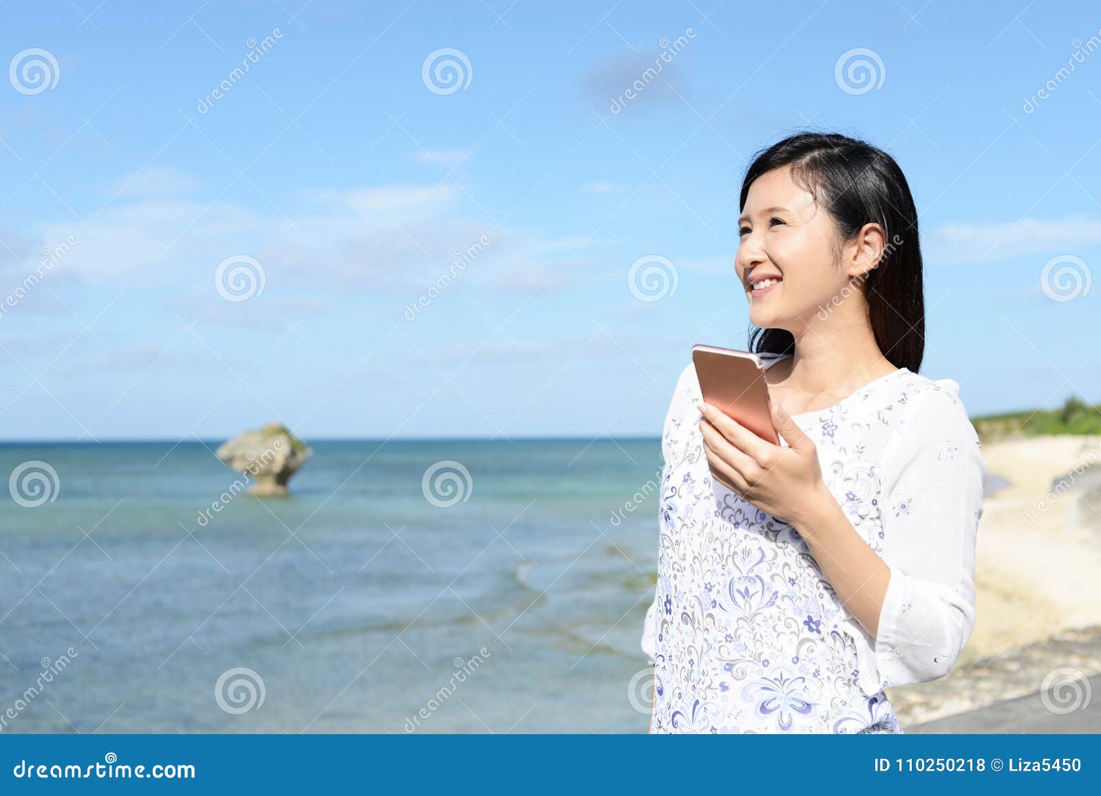 Attractive Young Woman Enjoys Sun Stock Photo - Image of coast, enjoy ... Attractive Young Woman Enjoys Sun Stock Photo - Image of coast, enjoy ...