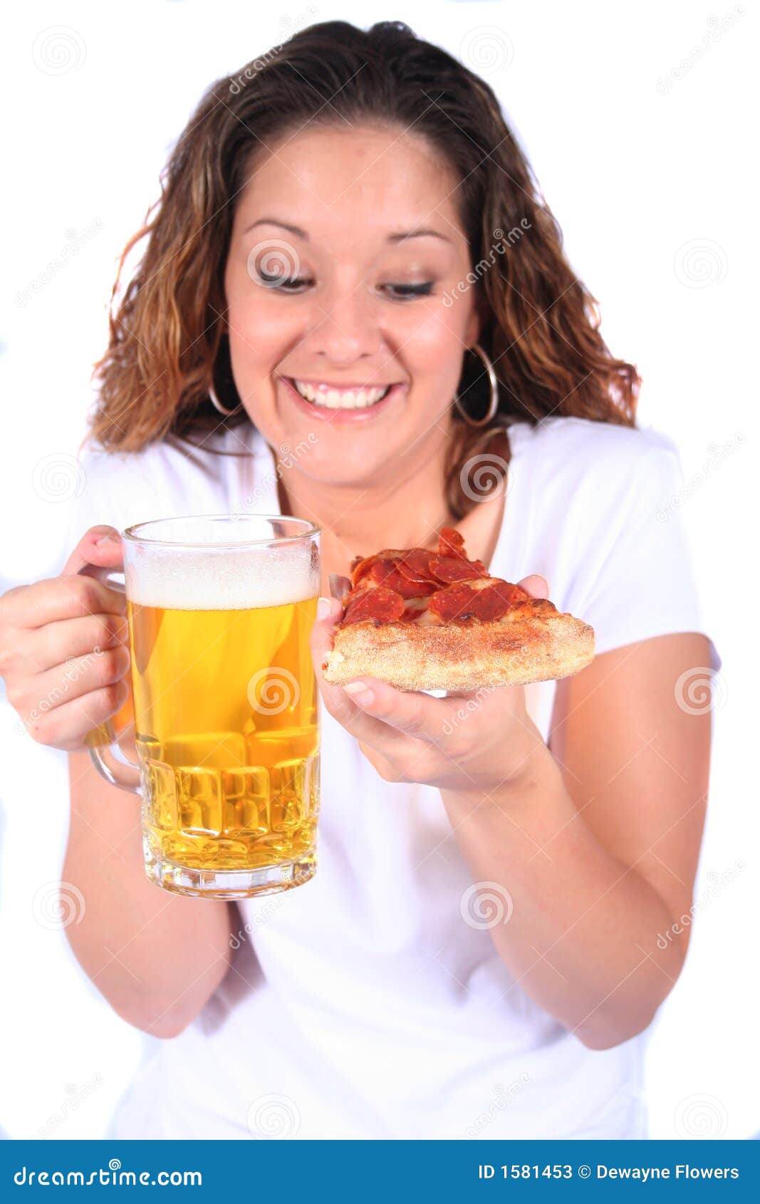 Attractive Young Woman with Food and Drink Stock Image - Image of ... Attractive Young Woman with Food and Drink Stock Image - Image of ...