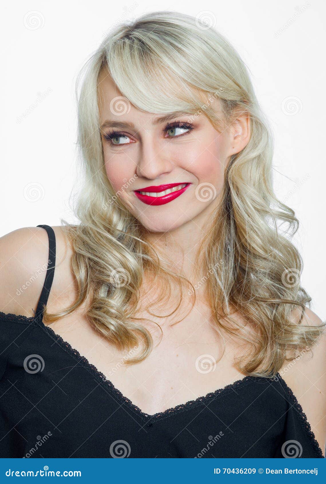 Attractive Young Woman Making Expression Stock Image - Image of happy ...