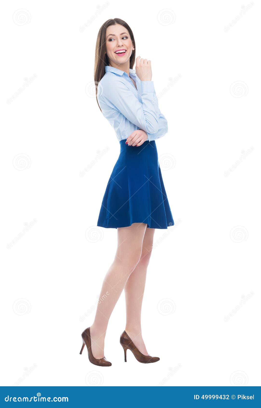 Attractive Young Woman Standing Stock Photo - Image of full, business ... Attractive Young Woman Standing Stock Photo - Image of full, business ...