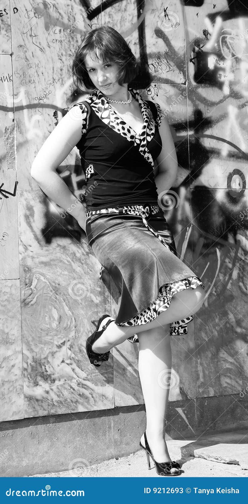 Attractive Young Woman Staring at Camera Stock Image - Image of lady ...