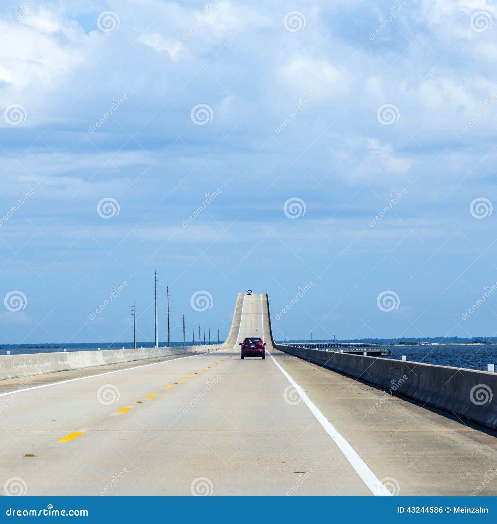 Attraversamento Del Dauphin Island Bridge Fotografia Editoriale ...