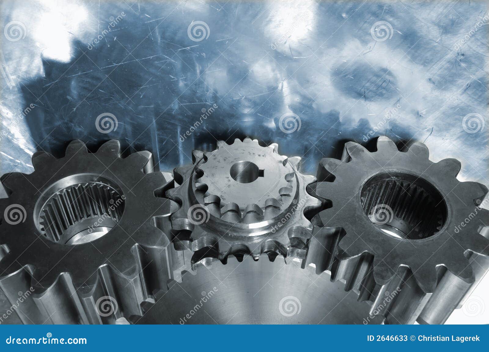 Attrezzi D'acciaio E Titanio Blu Immagine Stock - Immagine di macchina ...