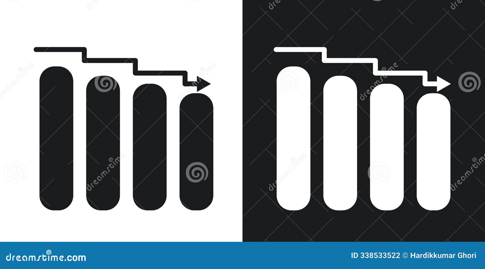 Attrition Icon On White Background. Simple Element Illustration From ...