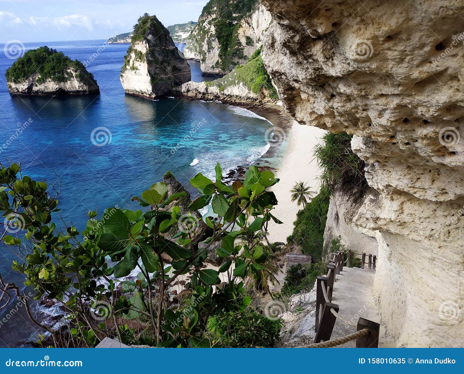 The Atuh Beach, Nusa Penida Island Stock Image - Image of atuh ...