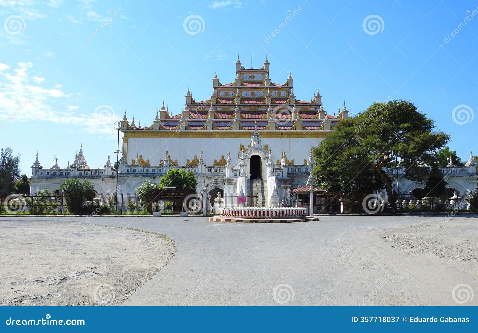 Atumashi Monastery, Mandalay, Myanmar, Burma Stock Image - Image of ...