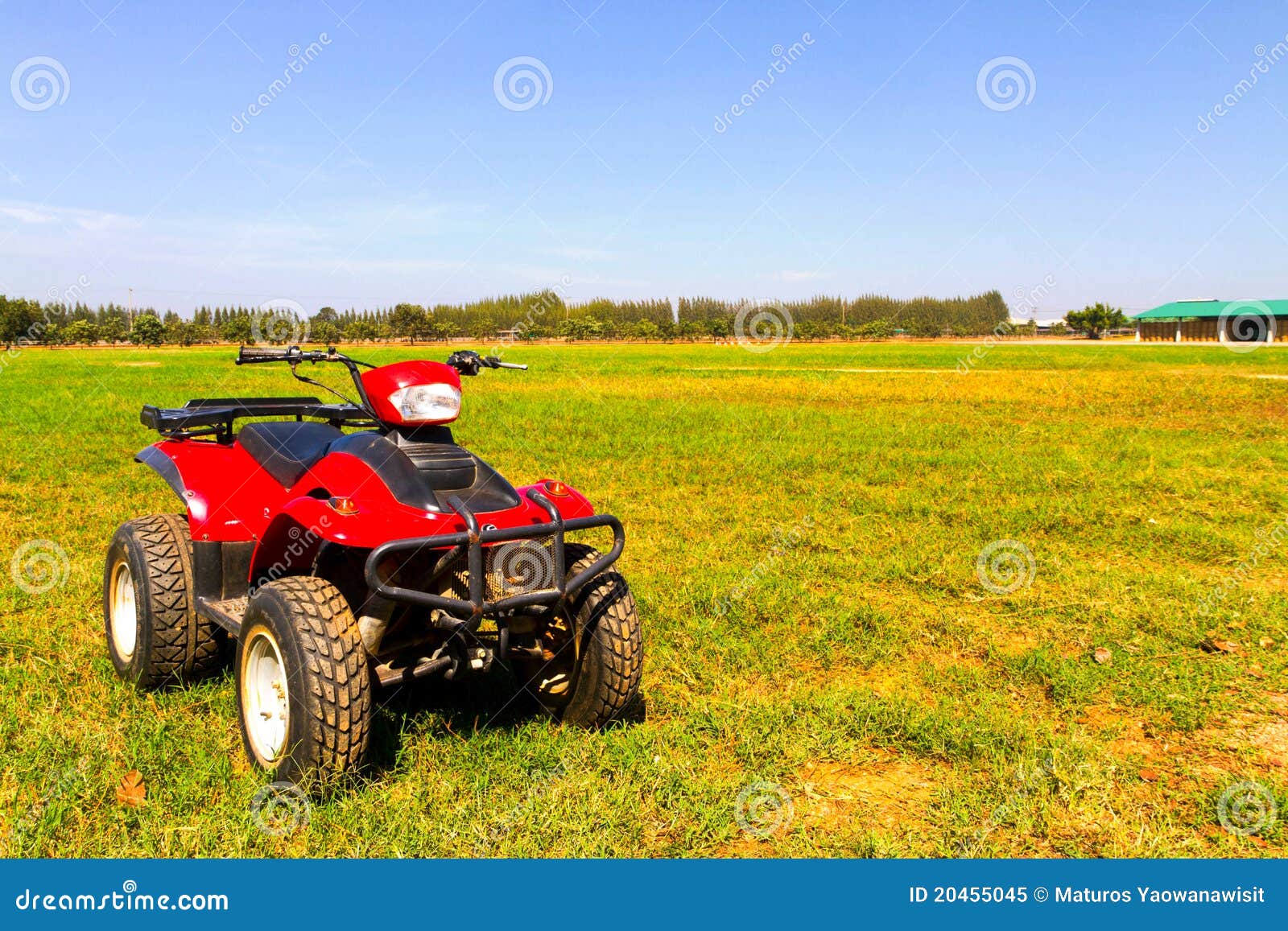 ATV stock image. Image of scooter, throttle, wheel, speed - 20455045