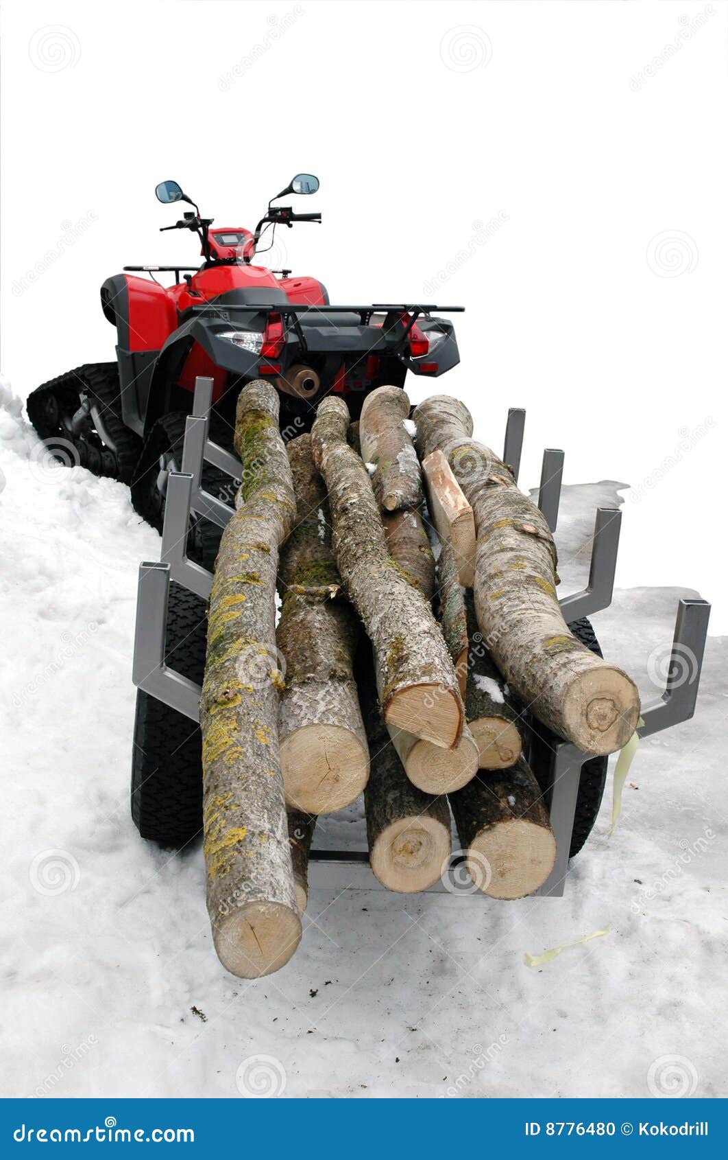 Atv stock photo. Image of active, ride, caterpillar, adventure - 8776480