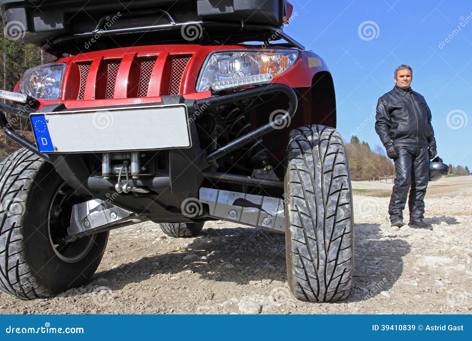 The ATV stock image. Image of allrad, enjoys, bavaria - 39410839