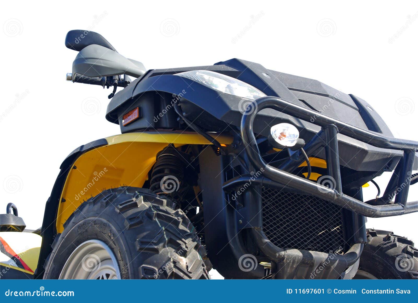 ATV - front side stock vector. Illustration of adrenalin - 11697601