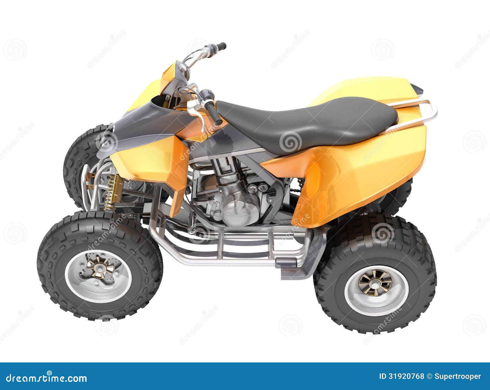 ATV isolated stock photo. Image of outdoors, motorcycle - 31920768