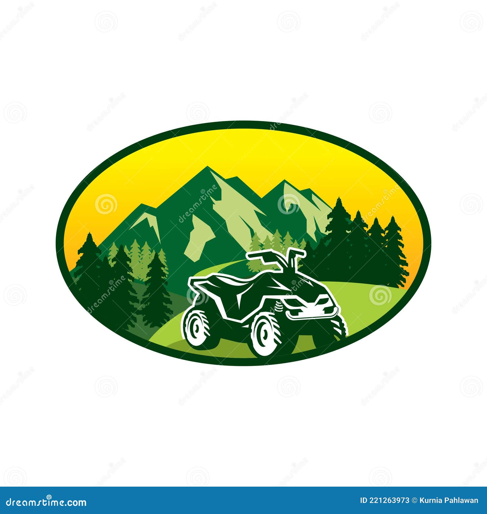 Atv logo , 4x4 logo vector stock illustration. Illustration of emblem ...