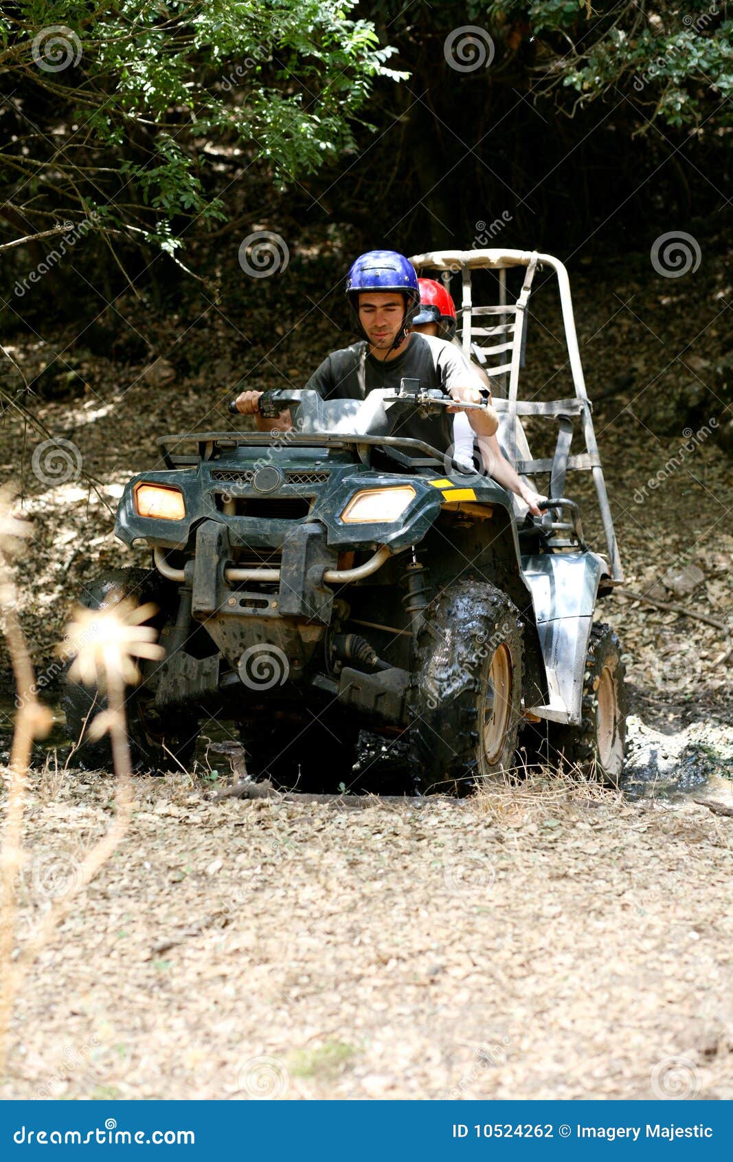 ATV offroad stock photo. Image of sports, male, crossing - 10524262