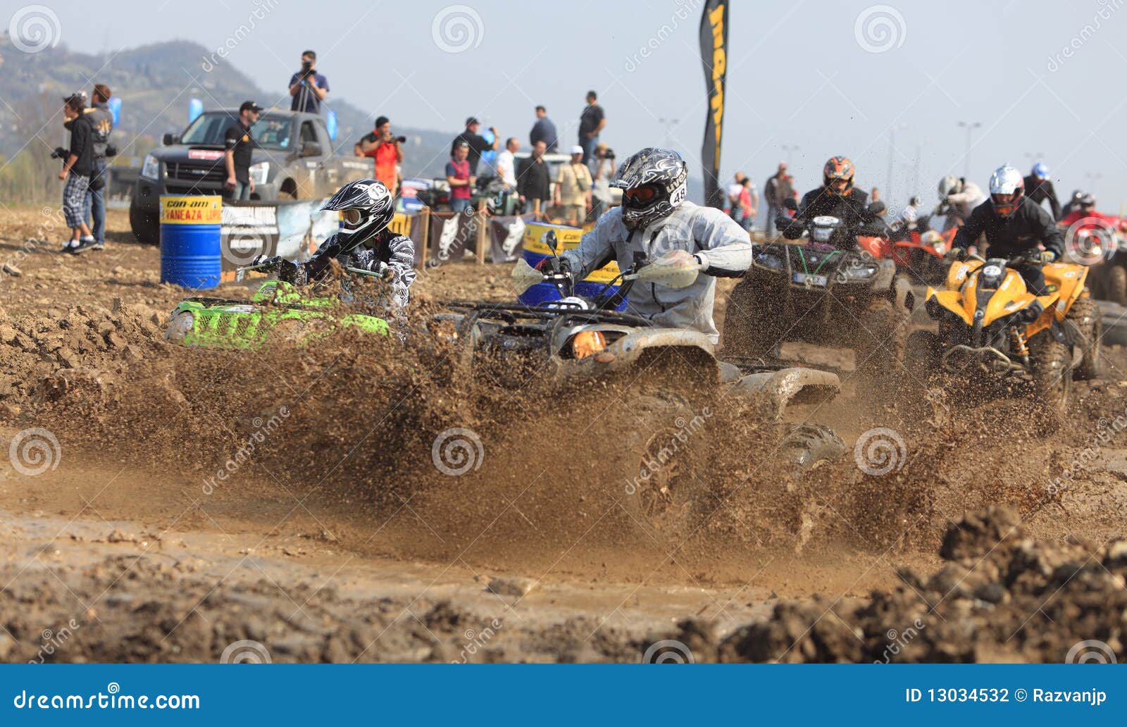 ATV race editorial photography. Image of championship - 13034532