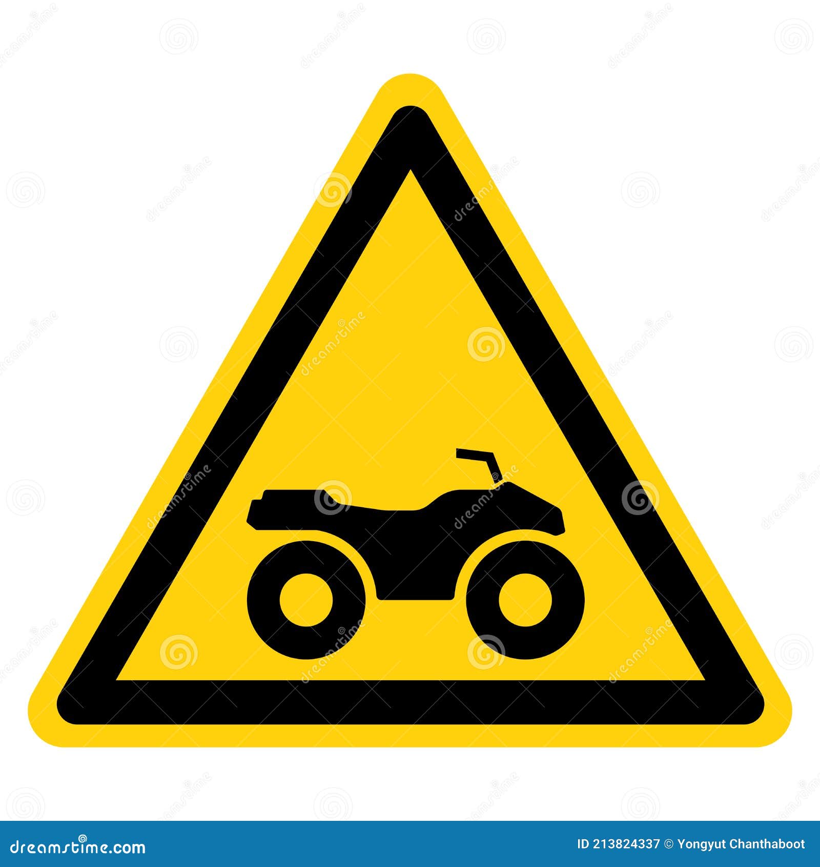 Atv Symbol Sign,Vector Illustration, Isolate on White Background Label ...