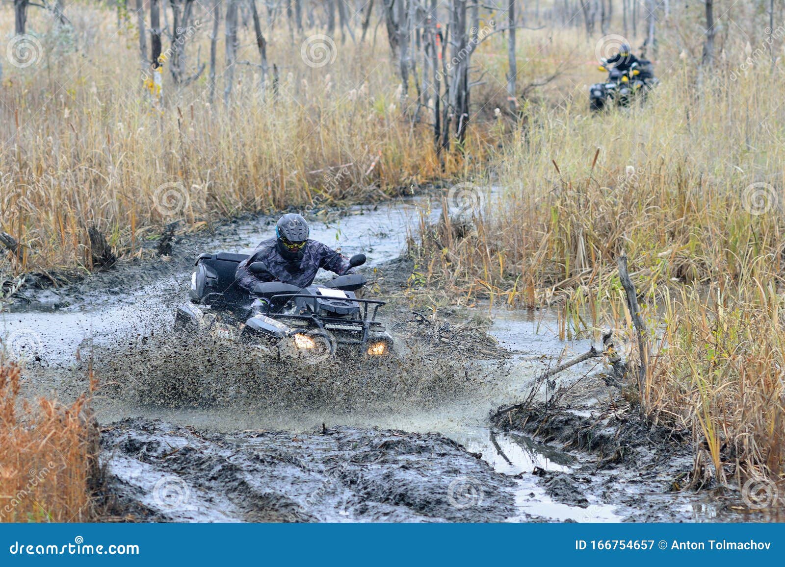 ATV and UTV Driving in Mud and Water Editorial Photography - Image of ...