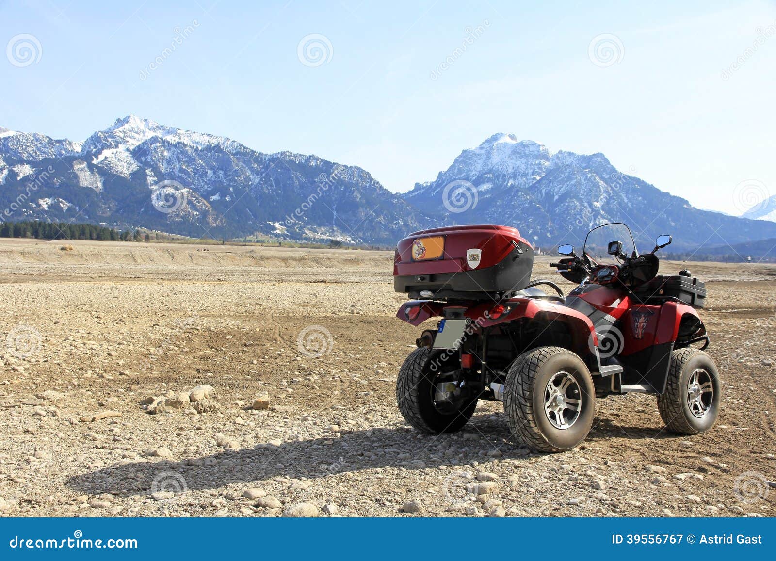 The ATV stock image. Image of ostallgacurren, driving - 39556767