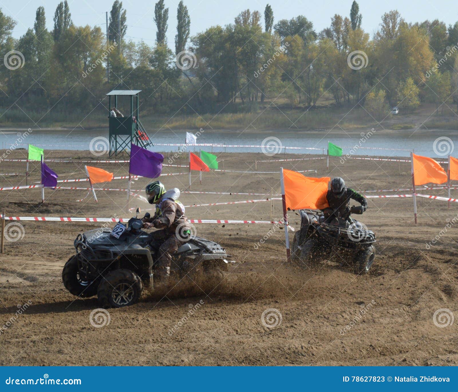 ATVs - offroad racing editorial stock photo. Image of class - 78627823