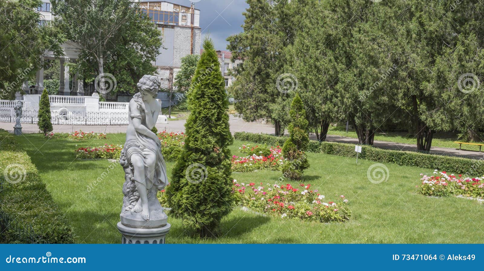 Au Printemps Parc De Gorki, Rostov-on-Don, Russie Photo stock - Image ...
