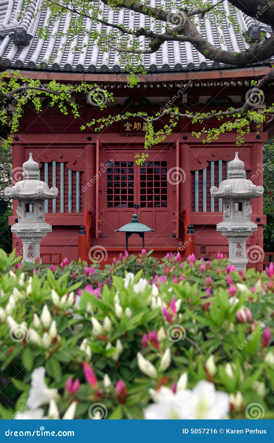 Au sol de temple photo stock. Image du traditionnel, architecture - 5057216