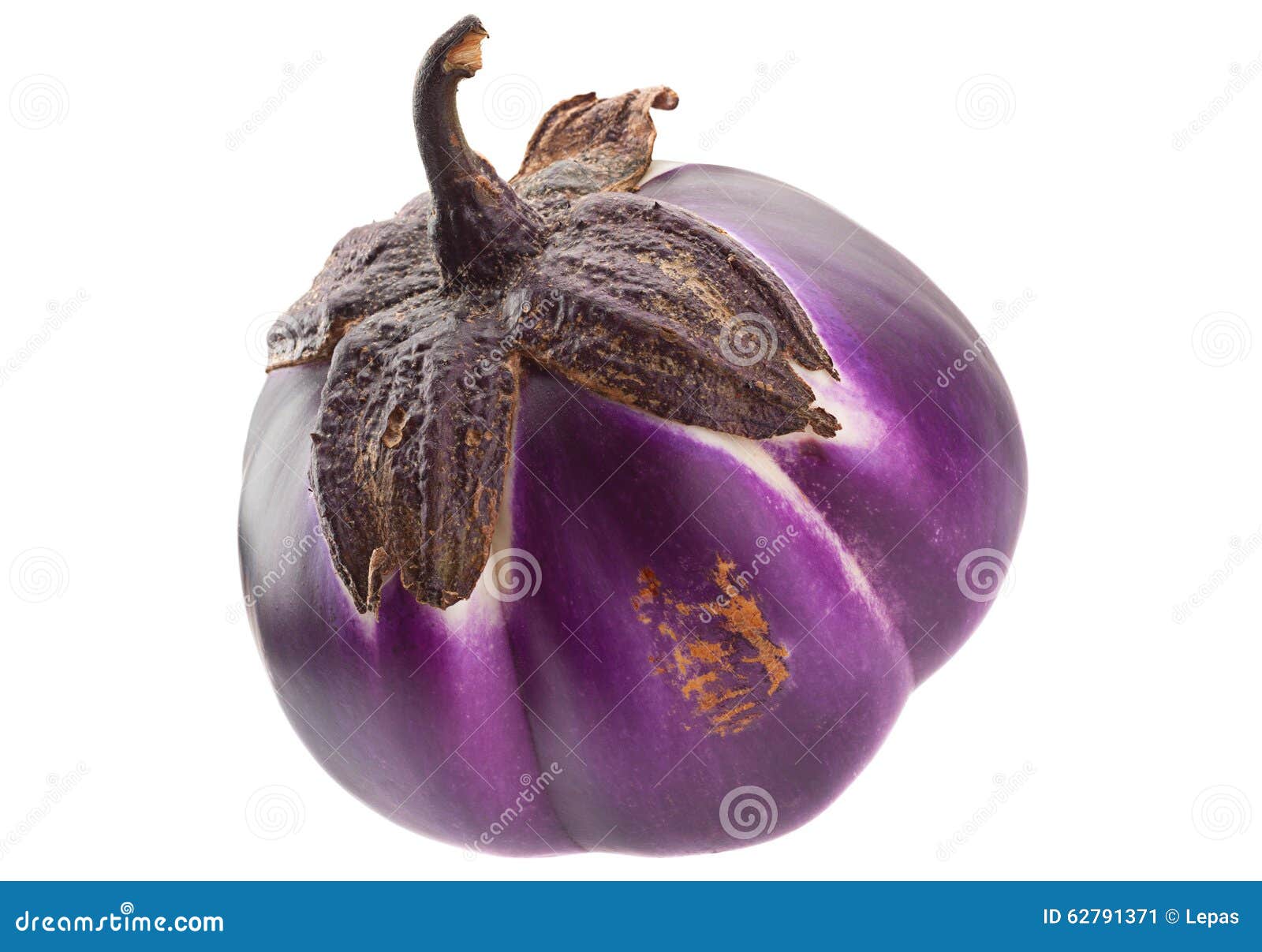 Aubergine ronde image stock. Image du légume, entier - 62791371