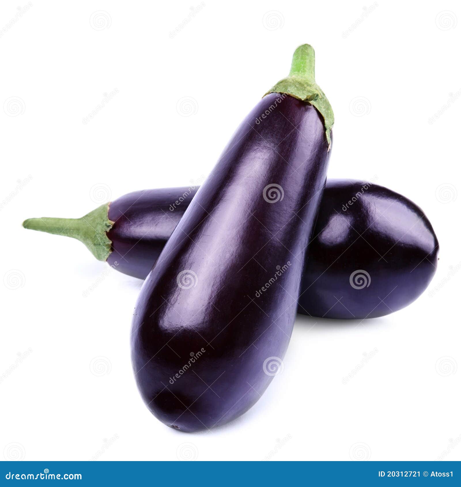 Aubergine Vegetable Isolated Stock Image - Image of eggplant, nature ...