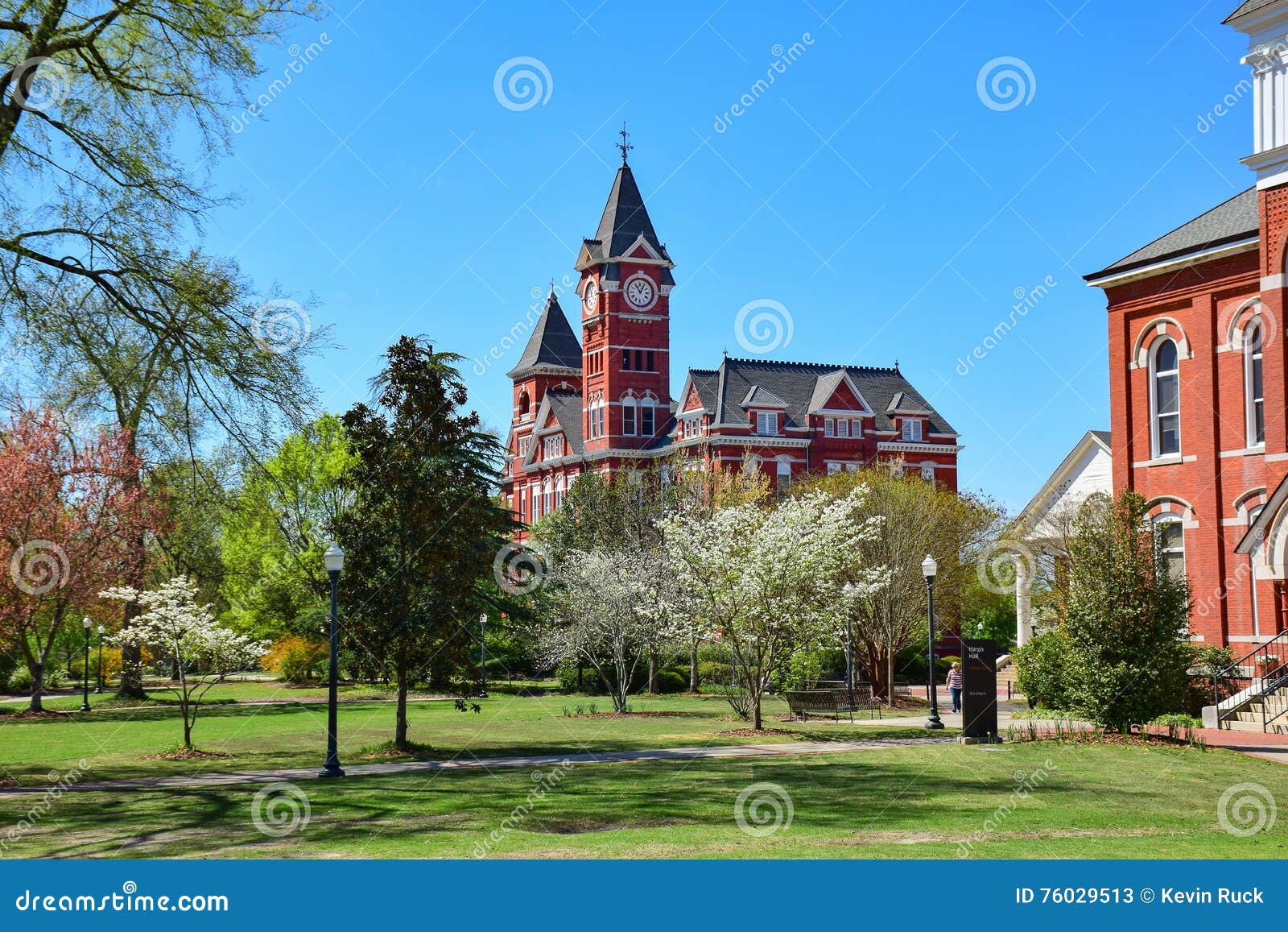 Samford Hall And Hargis Hall At Auburn University Editorial Image ...