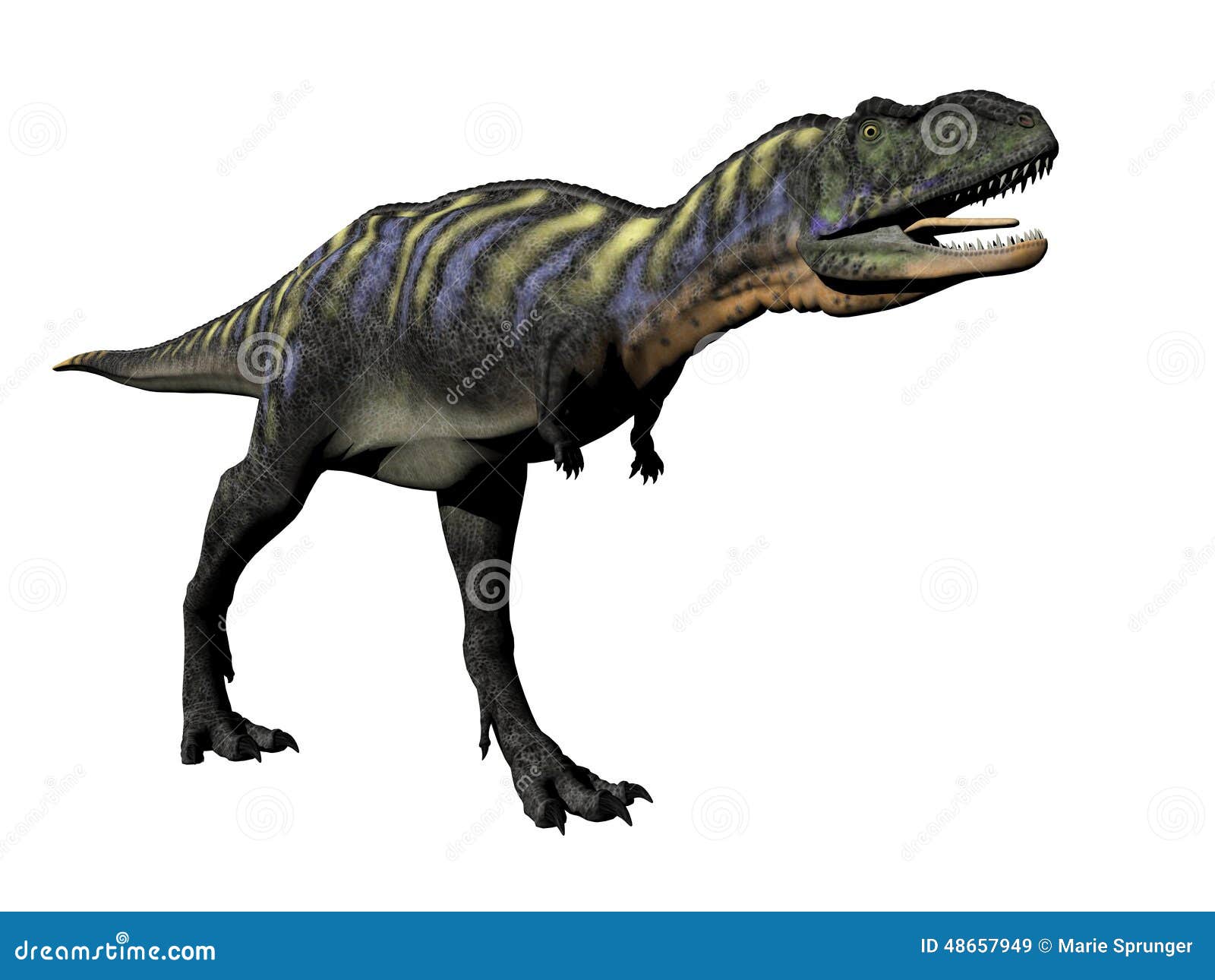Aucasaurus Dinosaur - 3D Render Stock Photo | CartoonDealer.com #56967378