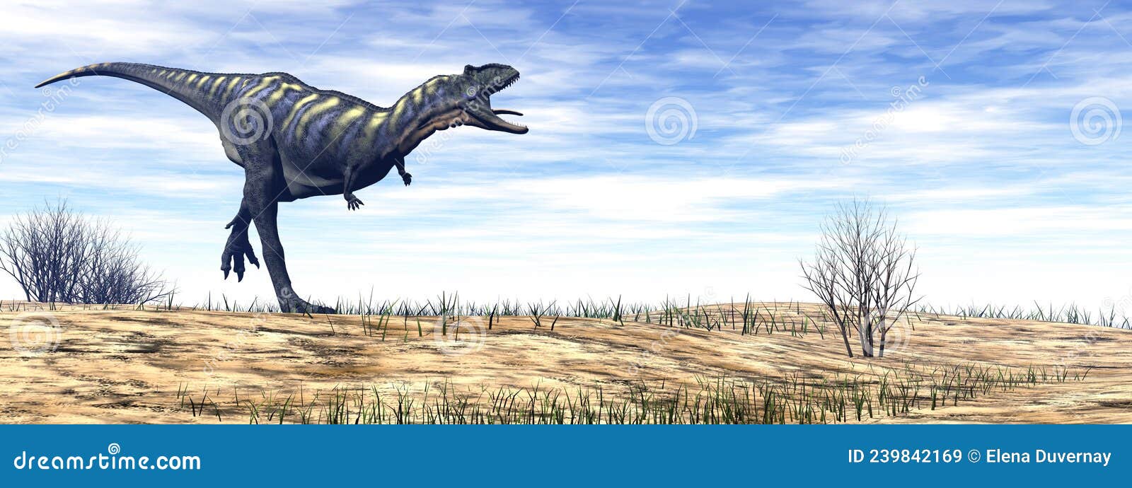Aucasaurus-3D Dinosaur Stock Image | CartoonDealer.com #5612707