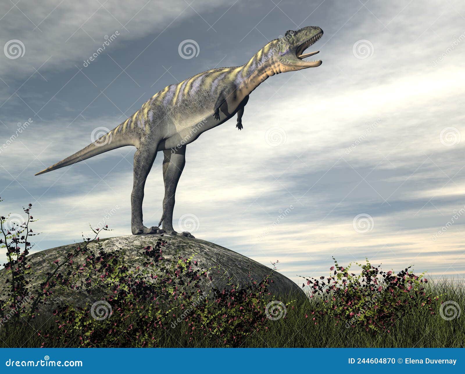 Aucasaurus Dinosaur Tail Stock Photo | CartoonDealer.com #210828450