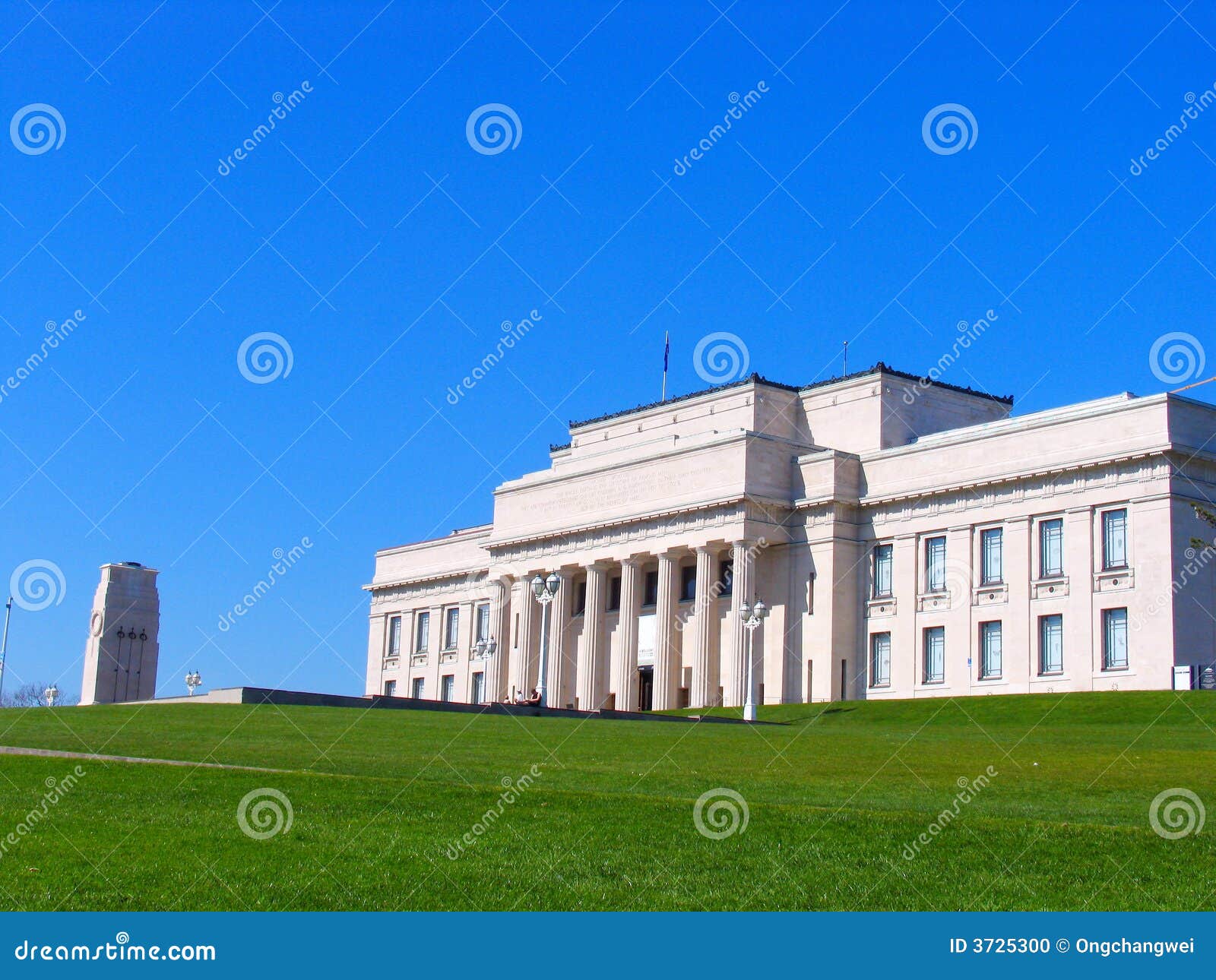 Auckland Museum stock photo. Image of grassland, historical - 3725300