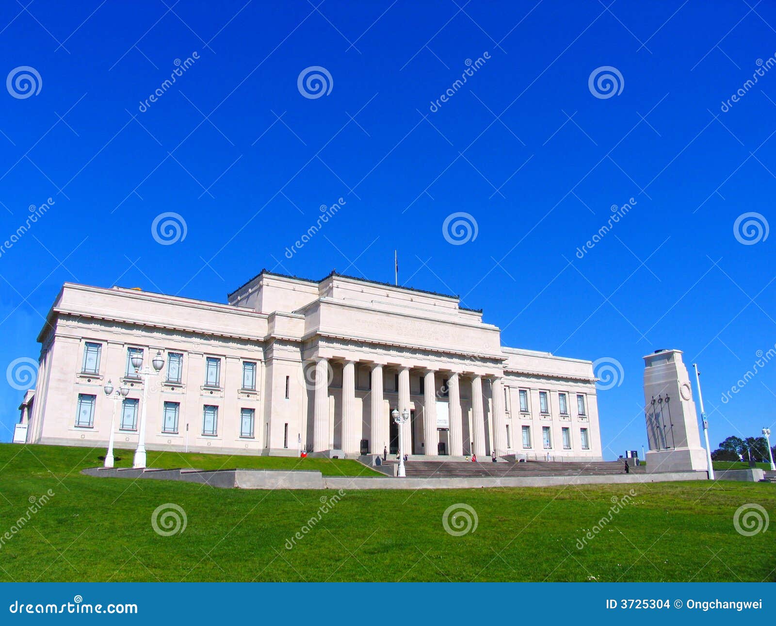 Auckland Museum stock photo. Image of museum, auckland - 3725304