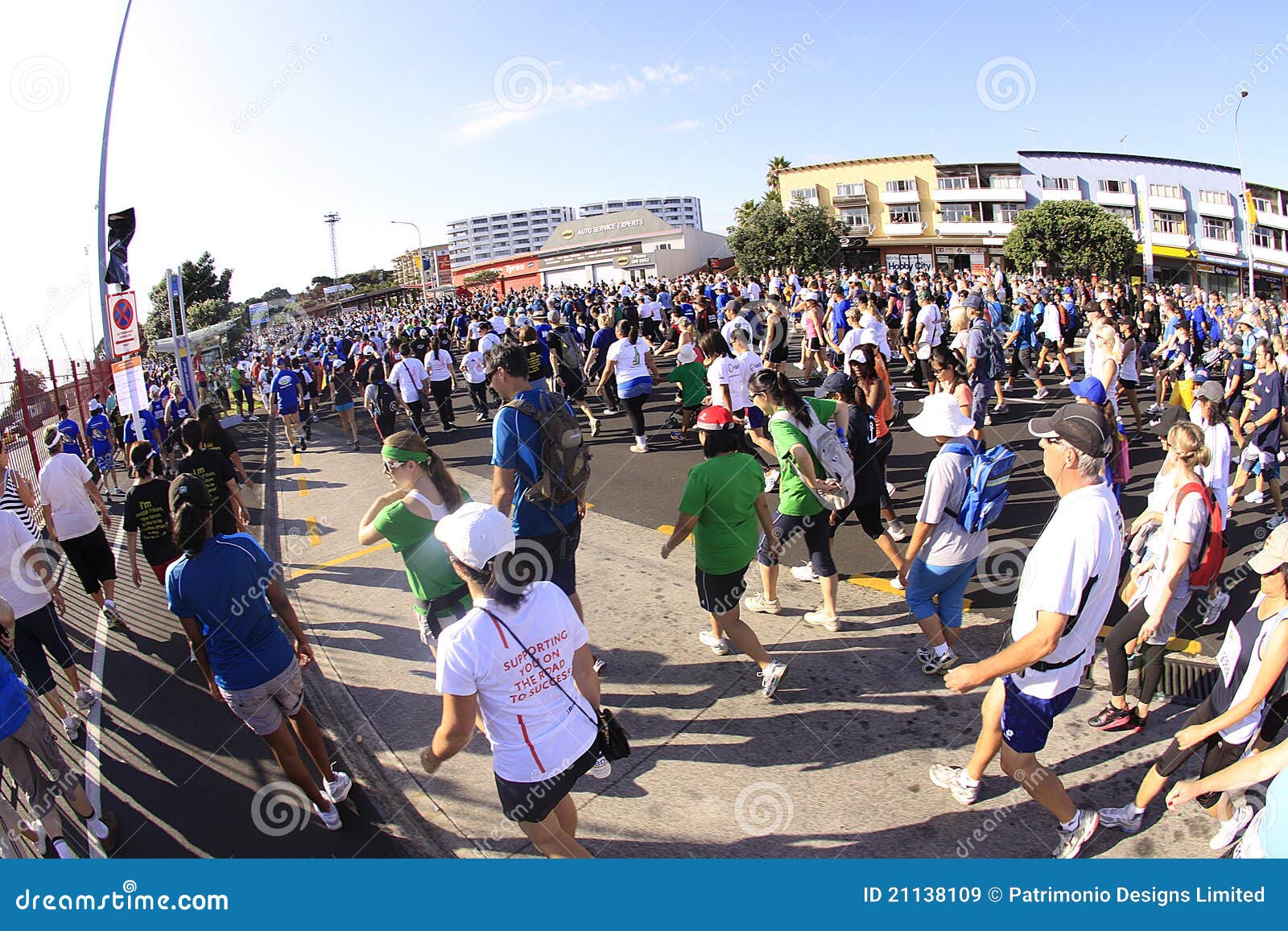 Auckland Round the Bays Fun Walk Run Editorial Stock Image - Image of ...