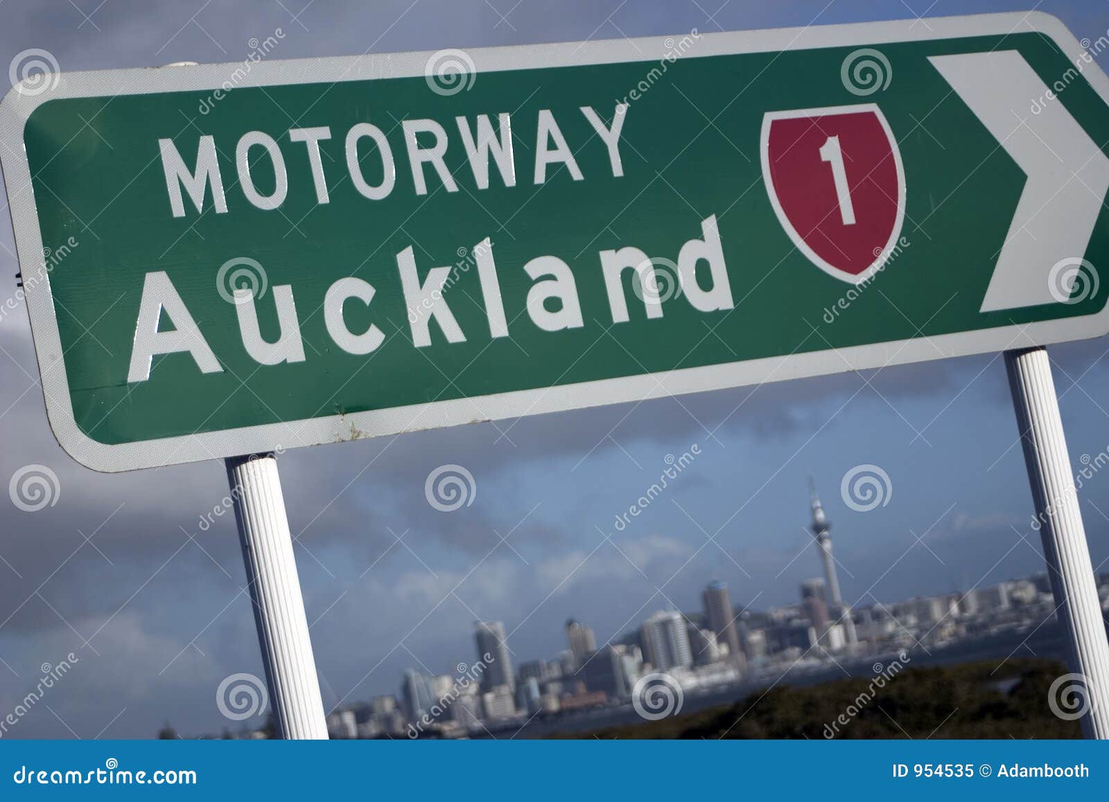 Auckland Sign stock image. Image of auckland, island, north - 954535