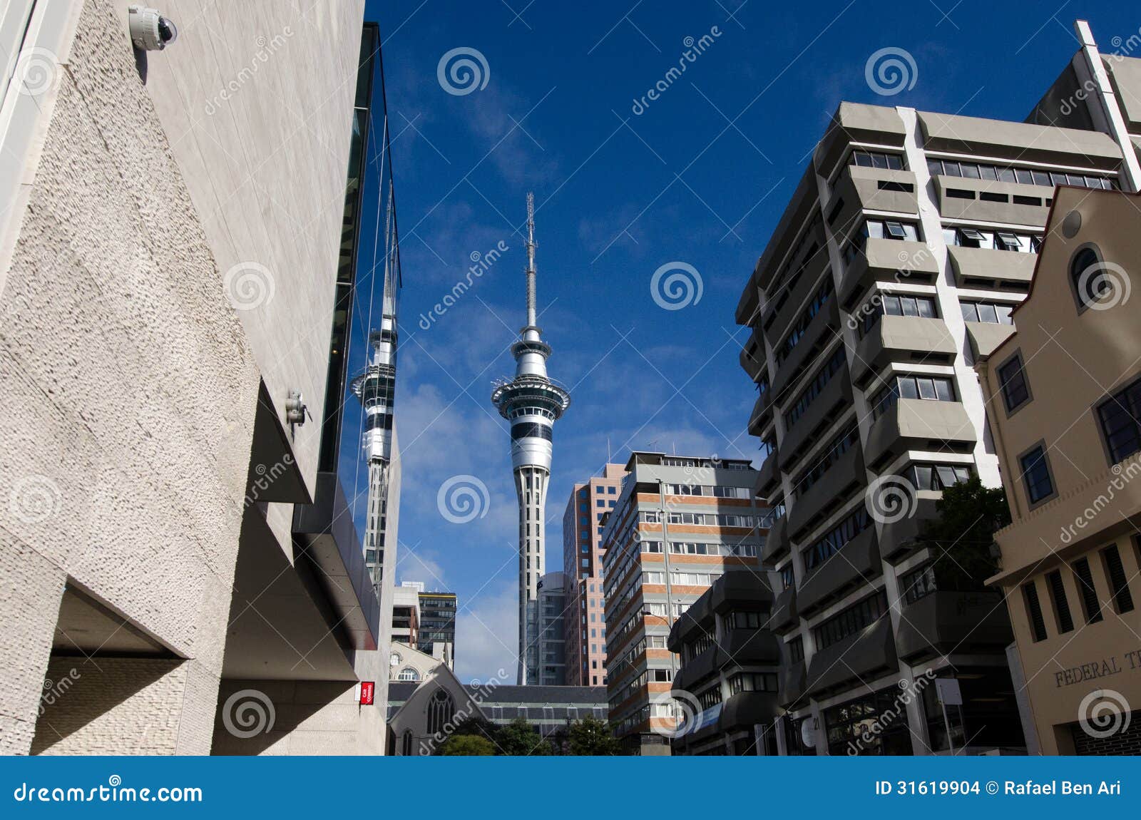 Auckland Sky Tower editorial stock image. Image of concrete - 31619904