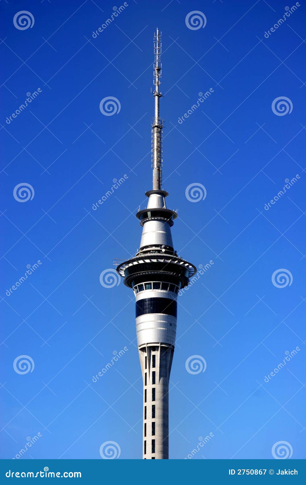 Auckland Sky Tower Royalty-Free Stock Photography | CartoonDealer.com ...