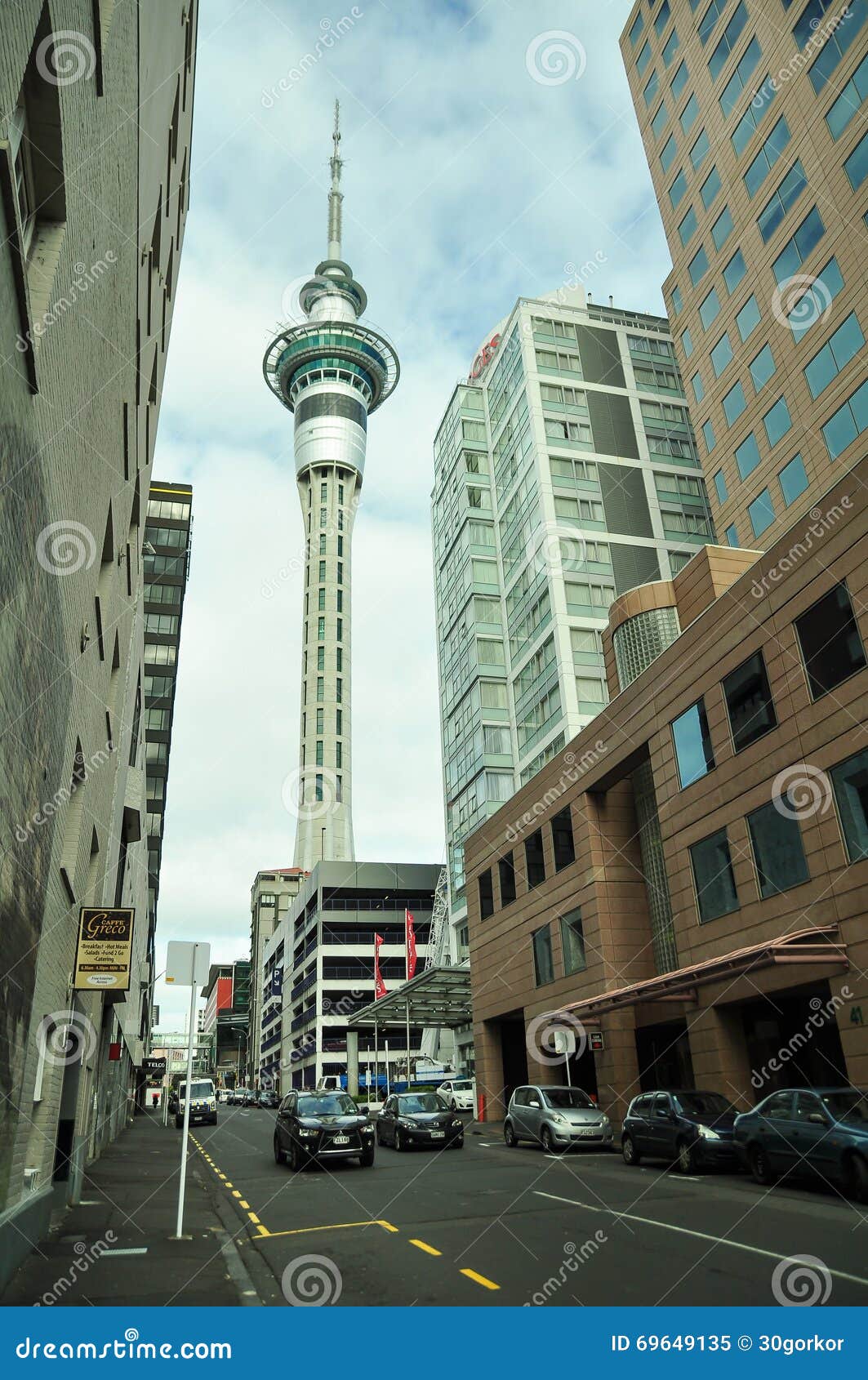 Auckland Sky Tower Editorial Image | CartoonDealer.com #31619904