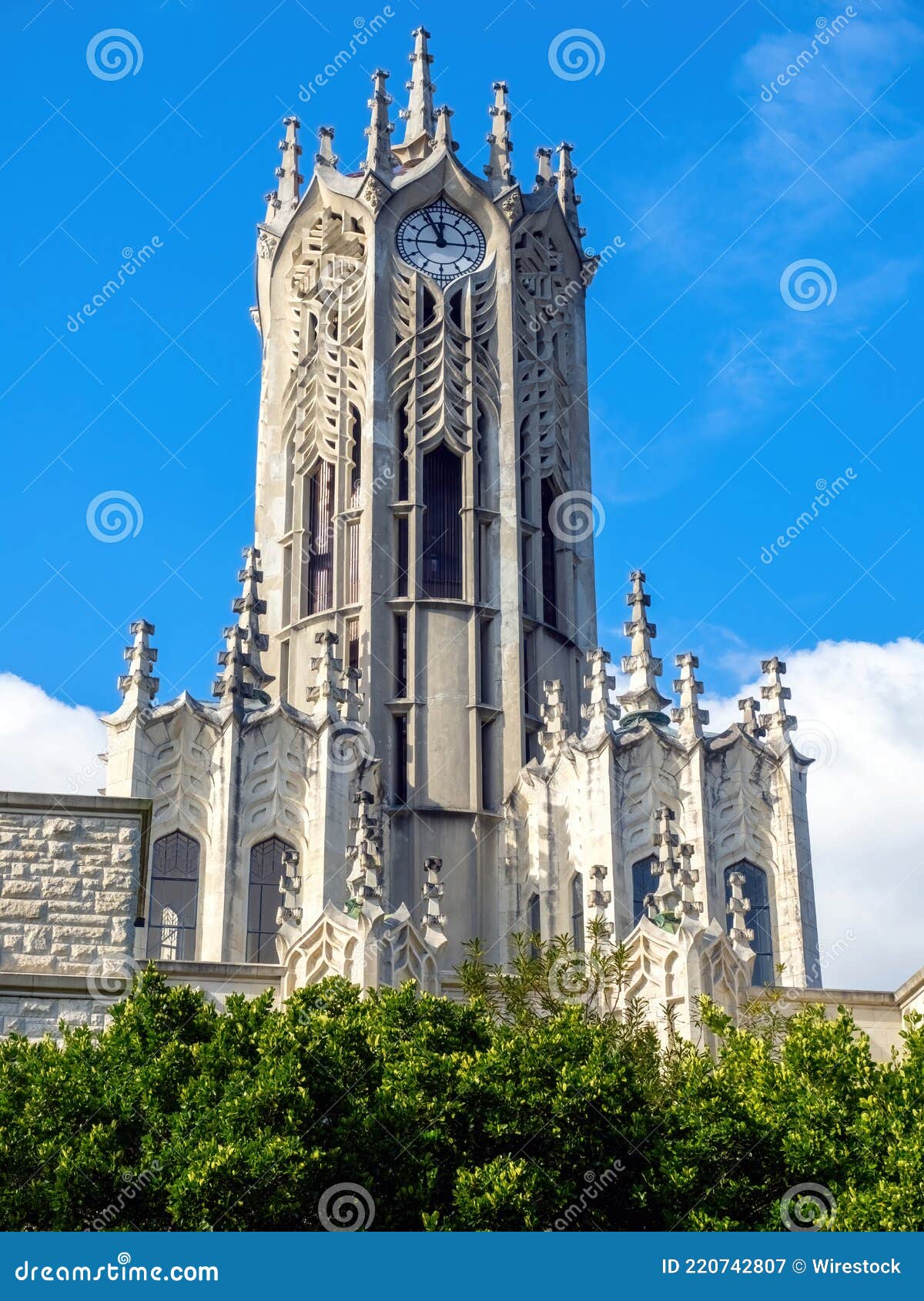 Auckland University Clock Tower Old Arts Building Editorial Photography ...
