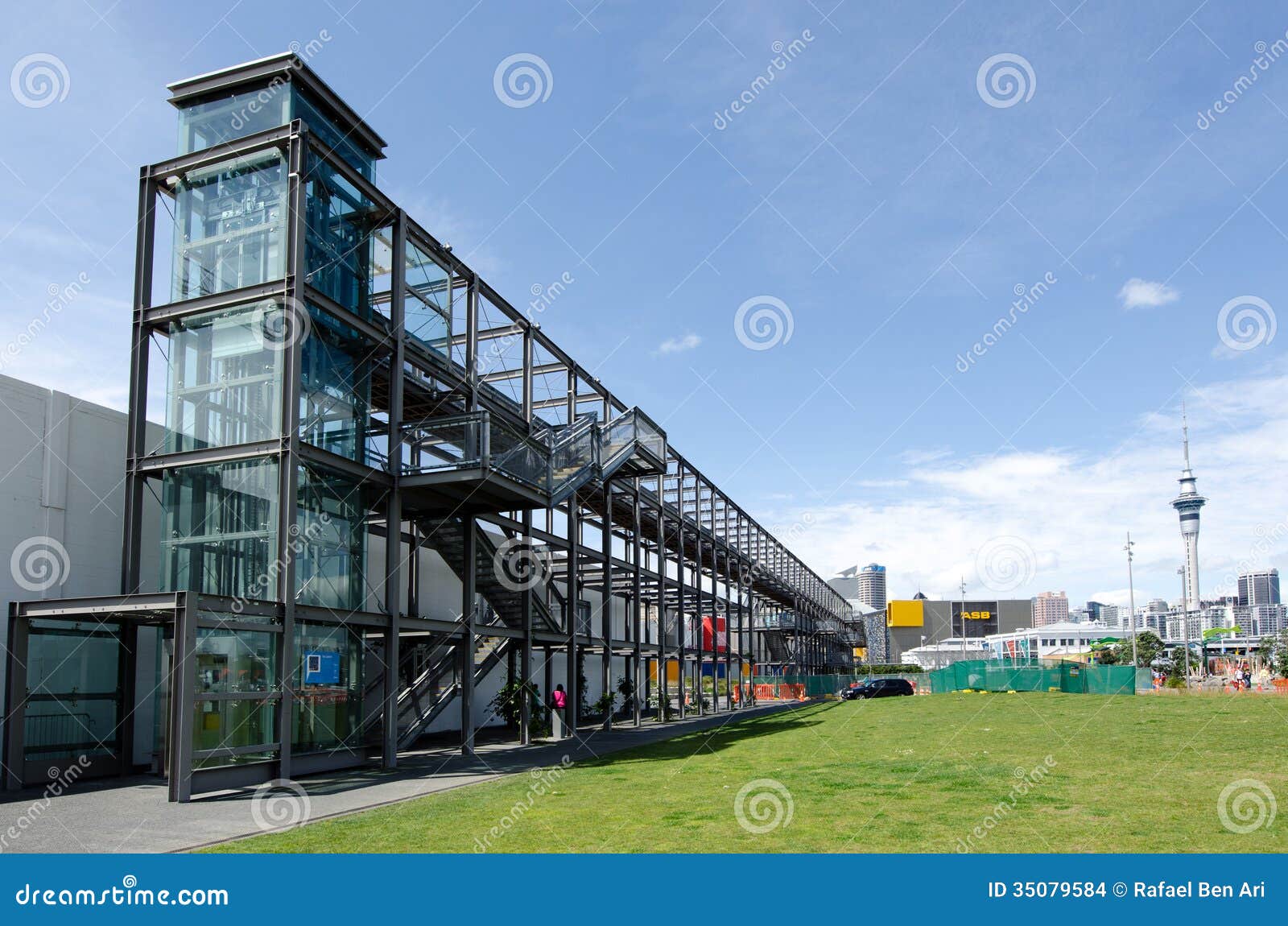 Auckland Viaduct Harbor Basin Editorial Stock Image - Image of harbour ...