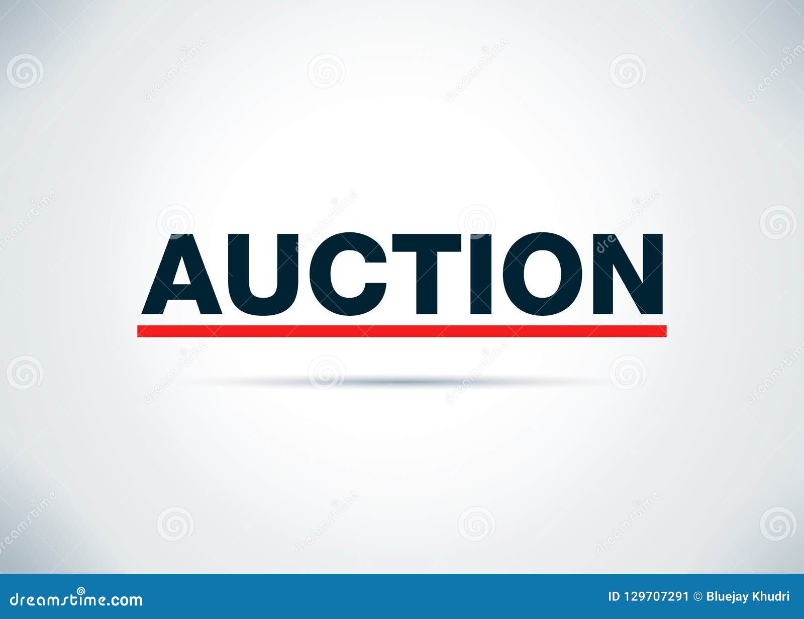 Auction Abstract Flat Background Design Illustration Stock Illustration ...