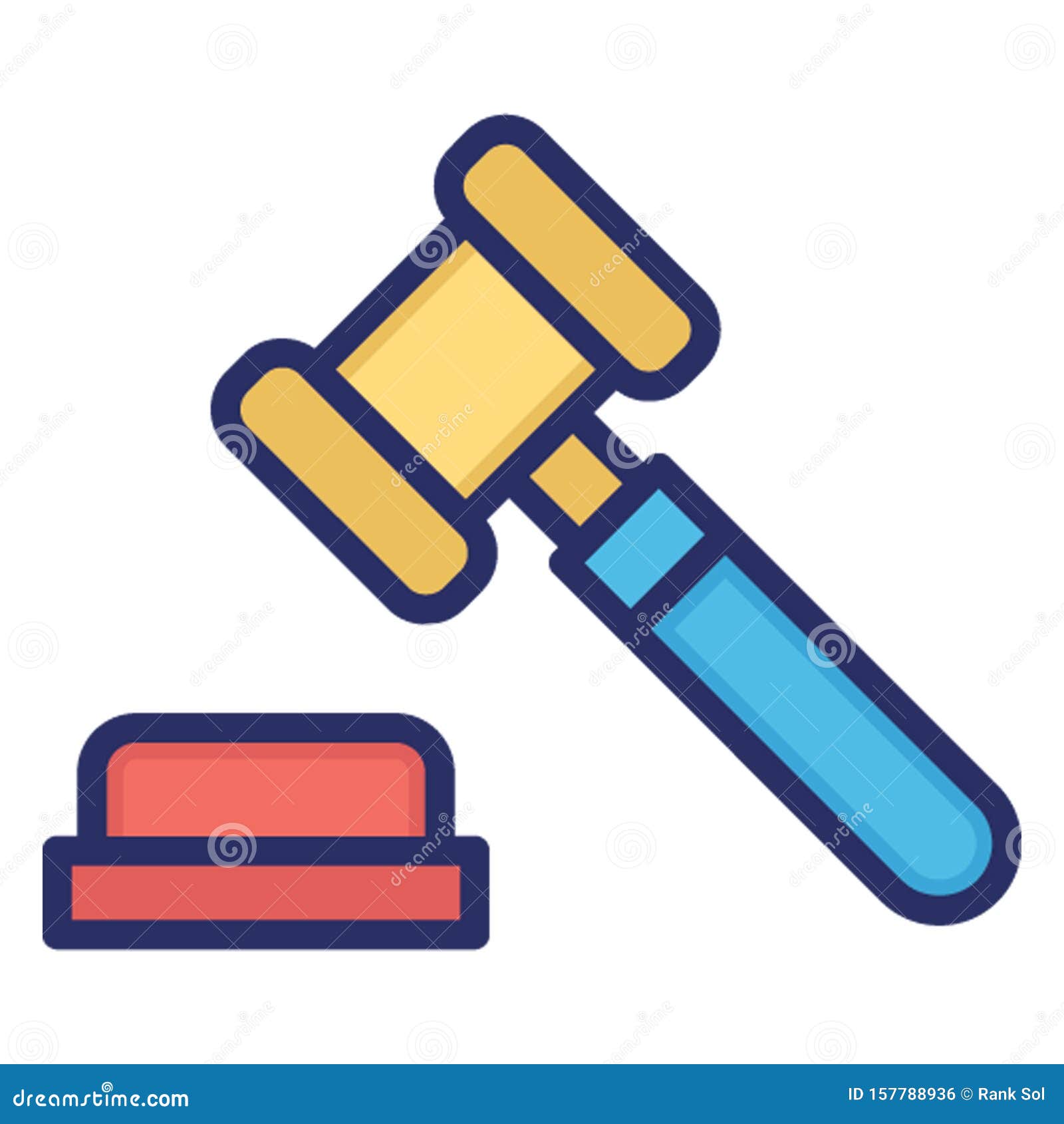 Auction, Bidding . . Vector Icon Which Can Easily Modify or Editable ...