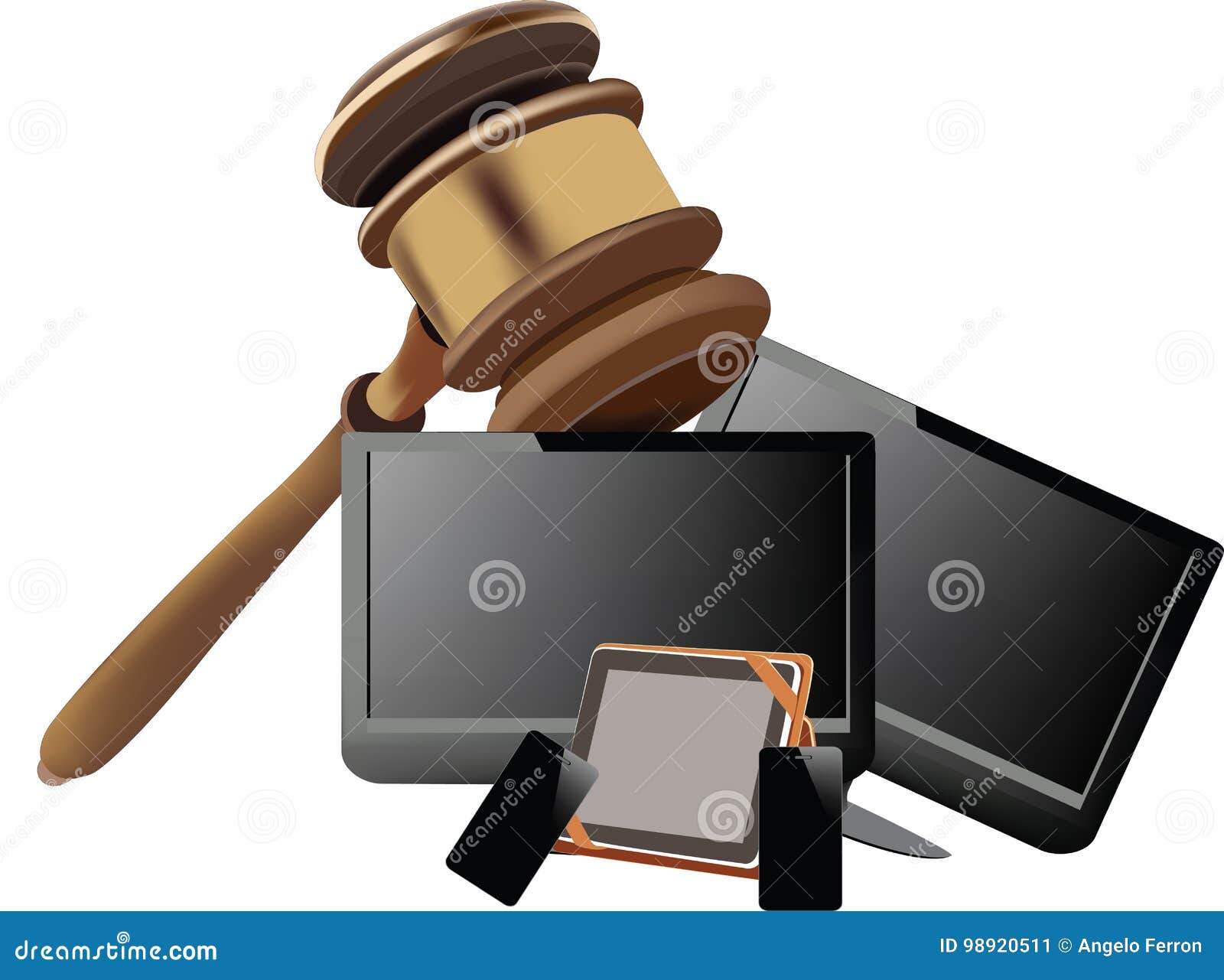Auction court auction up stock vector. Illustration of decision - 98920511