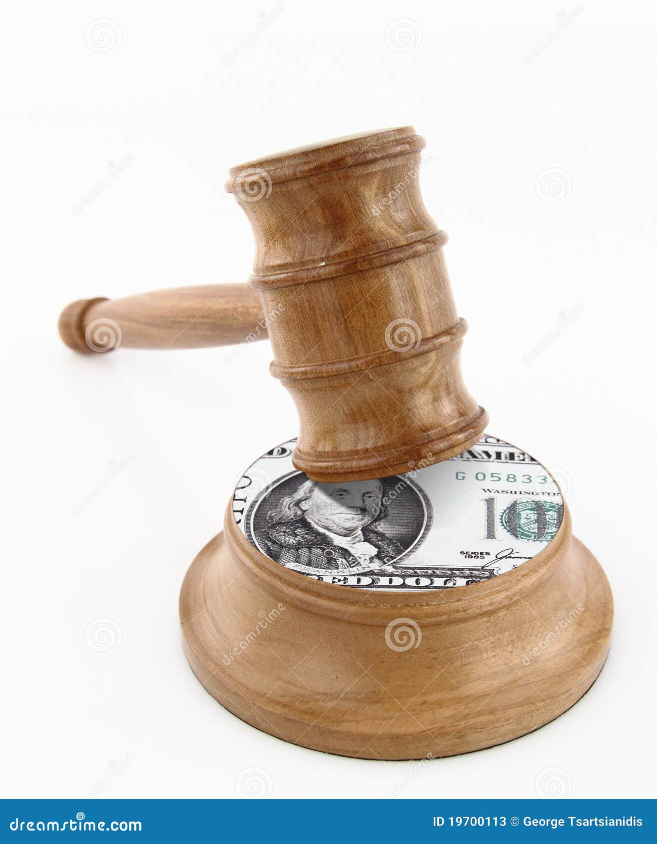 Auction. Gavel, Sound Block And House. Royalty-Free Stock Photography ...