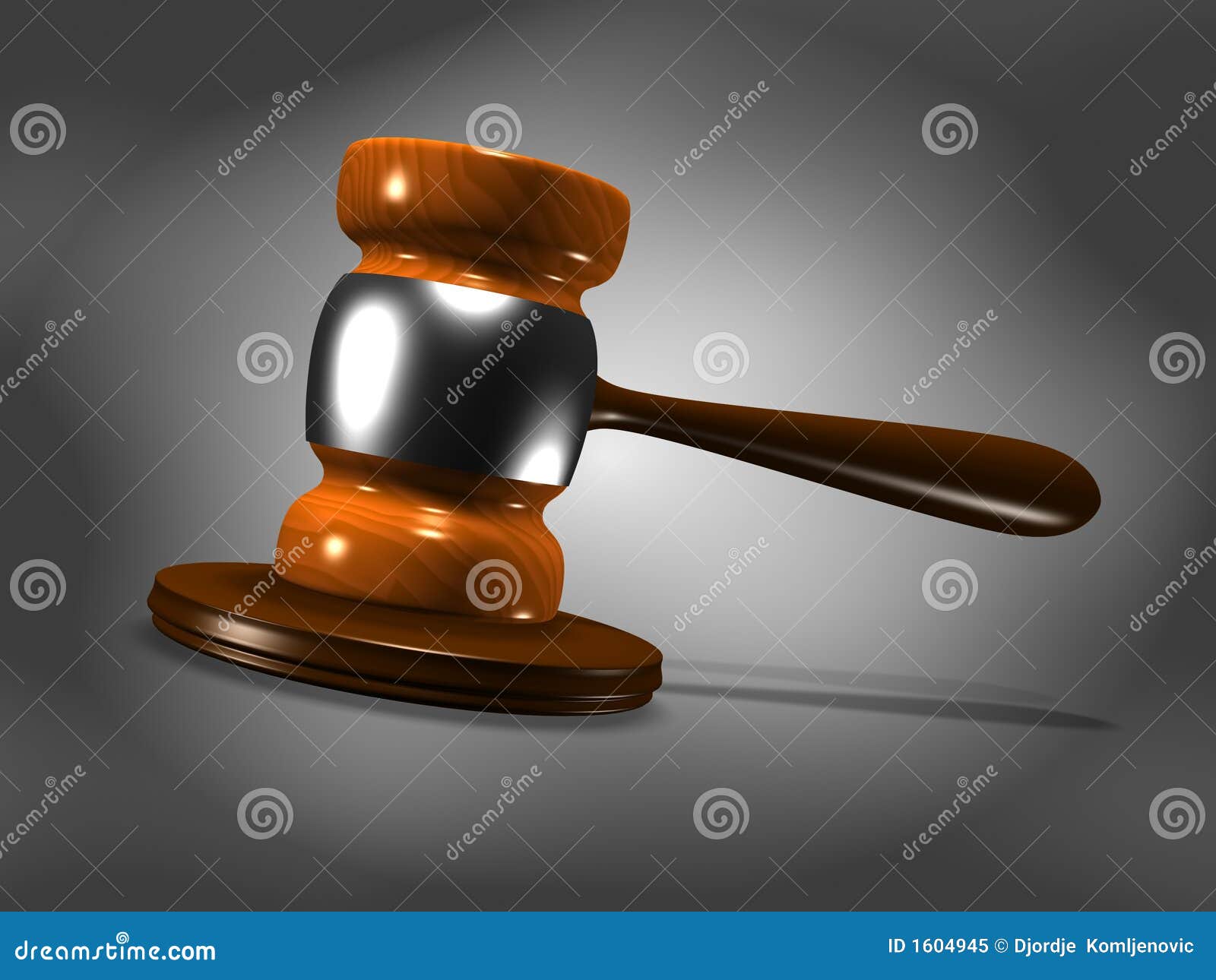 Auction Hammer 3D stock illustration. Illustration of ebay - 1604945